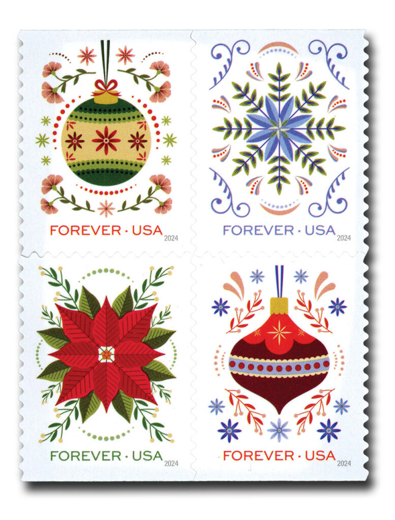 2024 First-Class Forever Stamps – Holiday Joy – foreverstamps